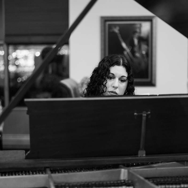 Catherine Bertrand, finissante en piano